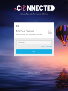 Logging Into Your Account - uConnected Help